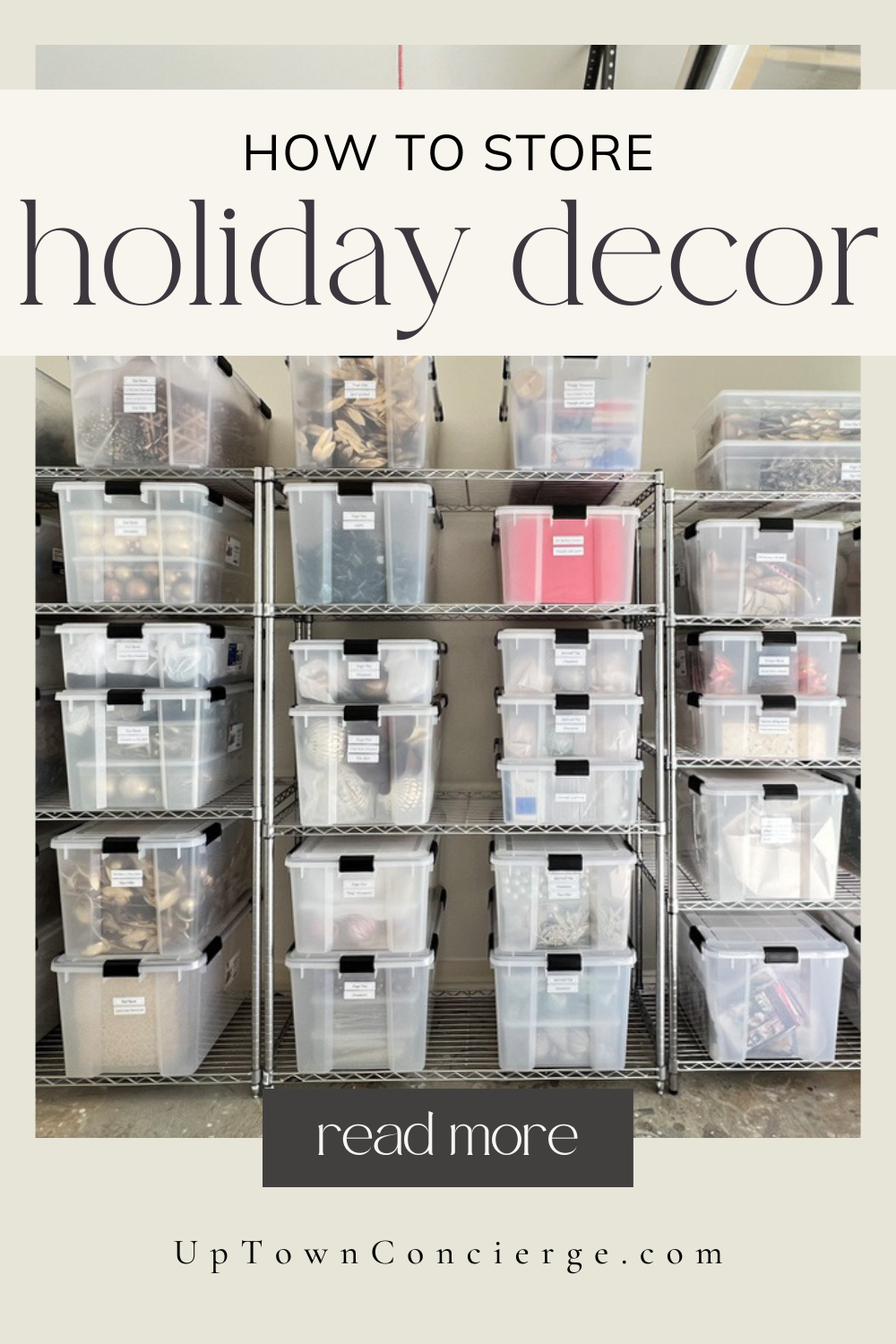 Holiday Decoration Storage Ideas From A Professional Organizer